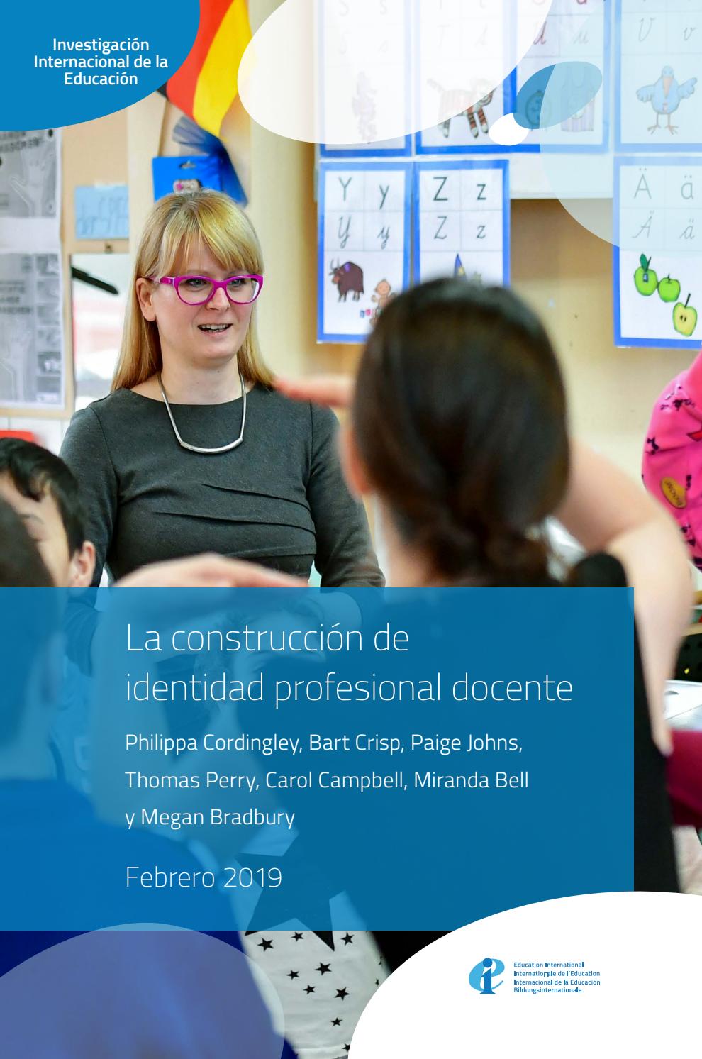 La construcción de identidad profesional docente by Education ...