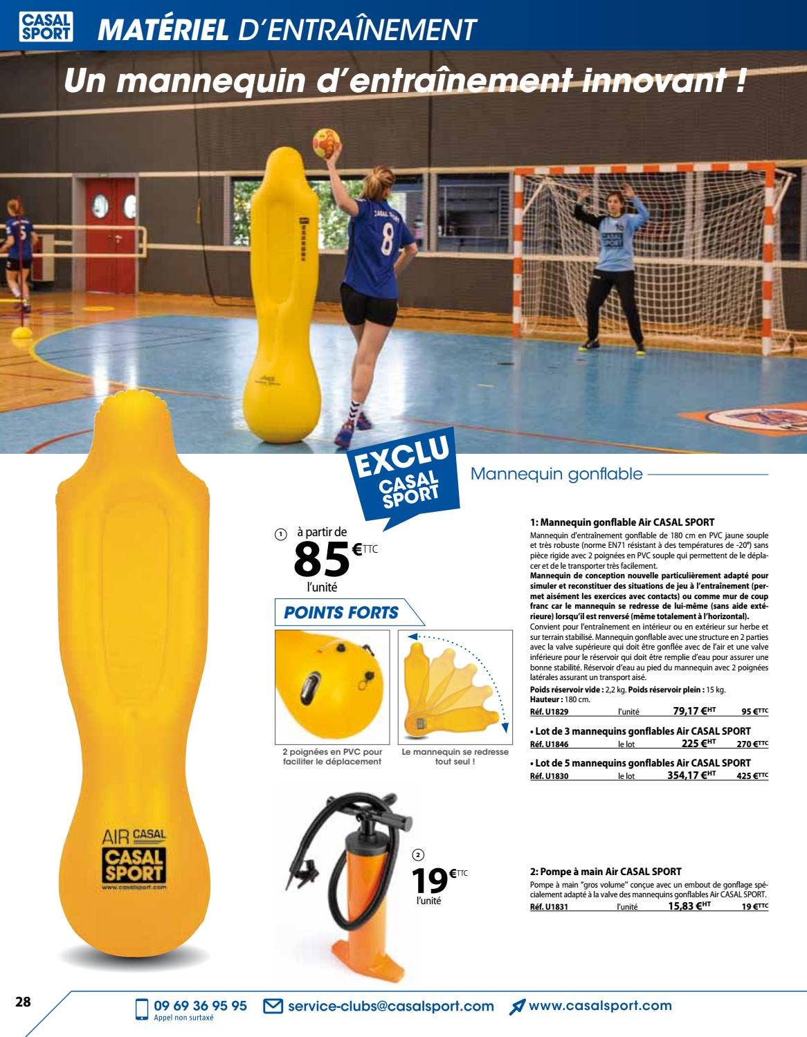 Catalogue Handball spécial Clubs 2019 by CASAL SPORT - Issuu