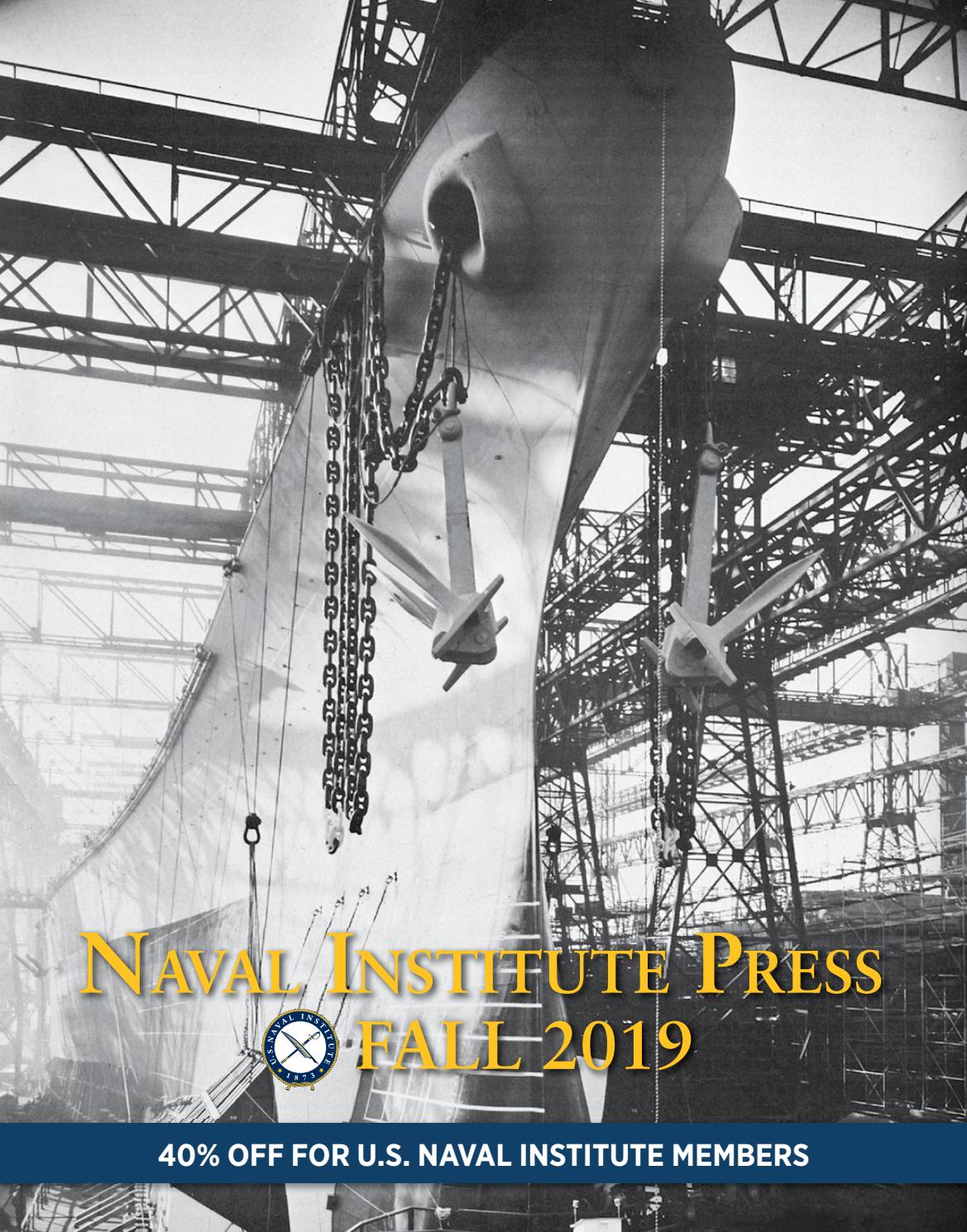 Naval Institute Press Fall 2019 Catalog by USNIBooks - Issuu