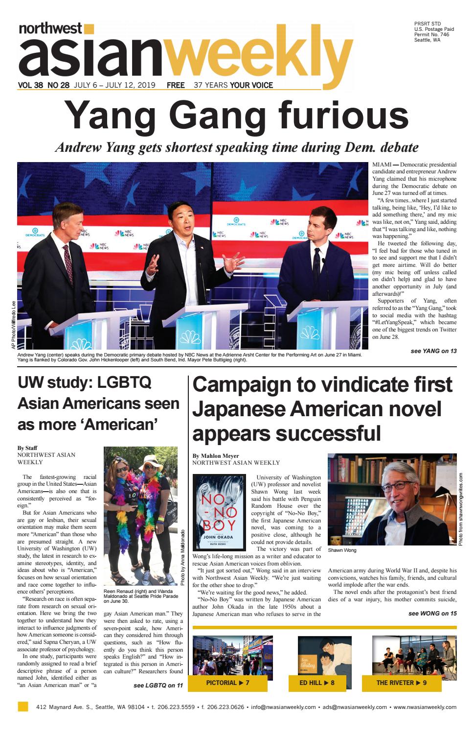 VOL 38 NO 28 | JULY 6 - JULY 12, 2019 by Northwest Asian Weekly - Issuu