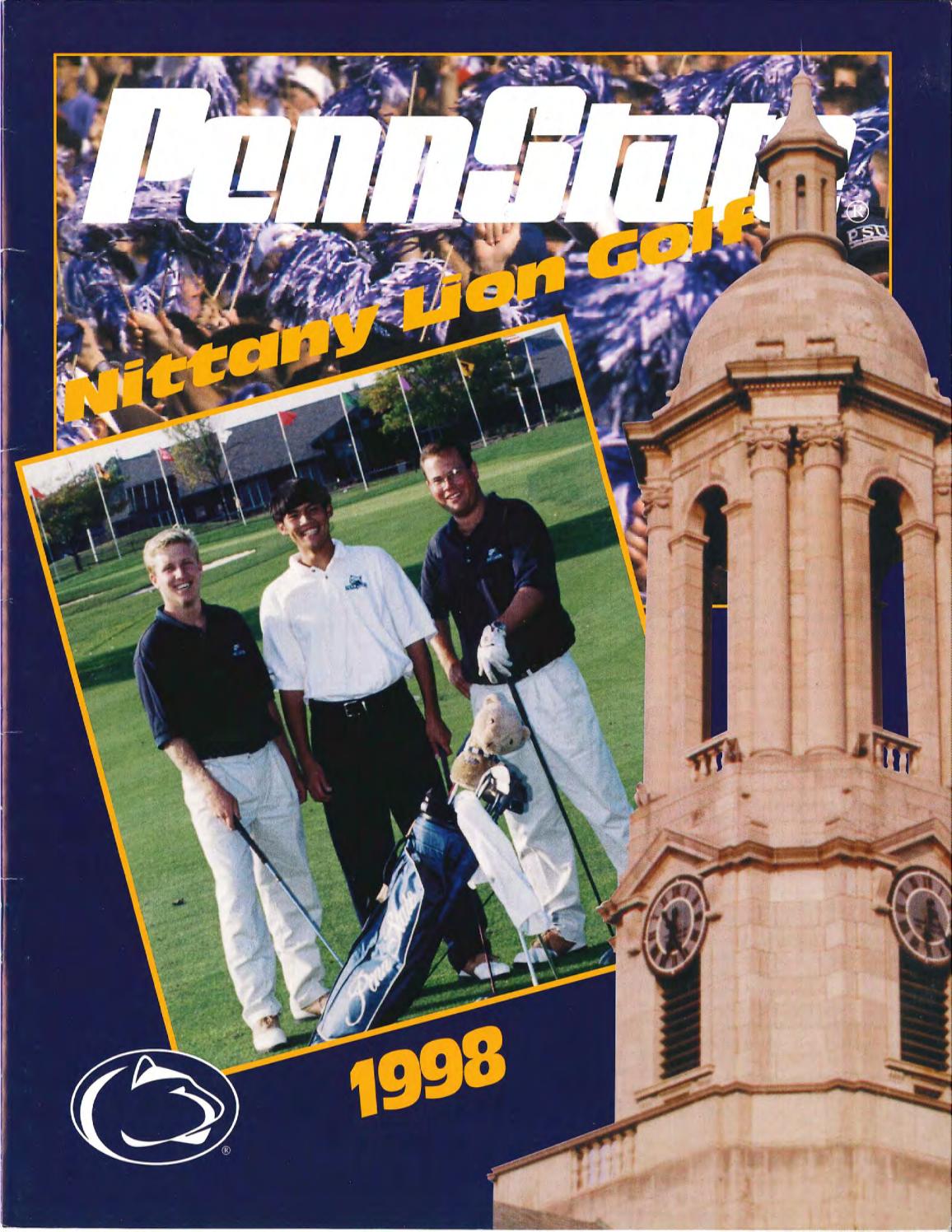1997-98 Penn State Men's Golf Yearbook by Penn State Athletics - Issuu