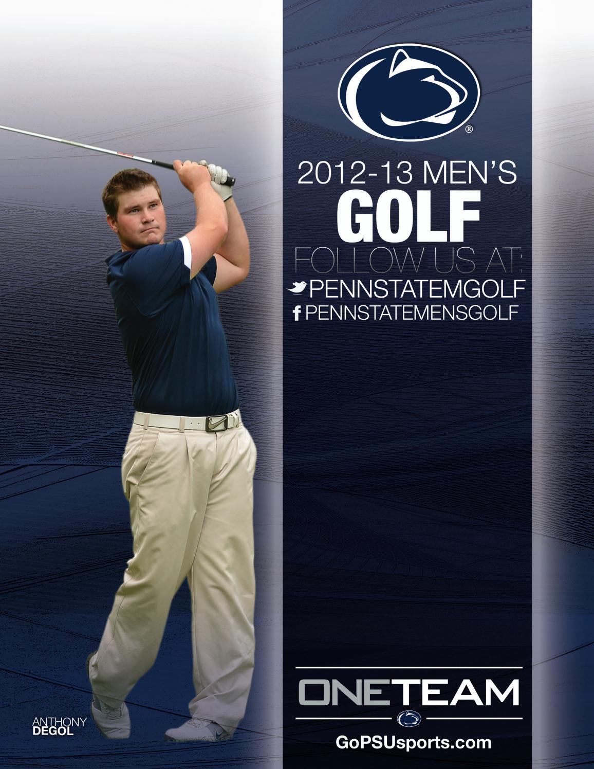 2012-13 Penn State Men's Golf Yearbook by Penn State Athletics - Issuu