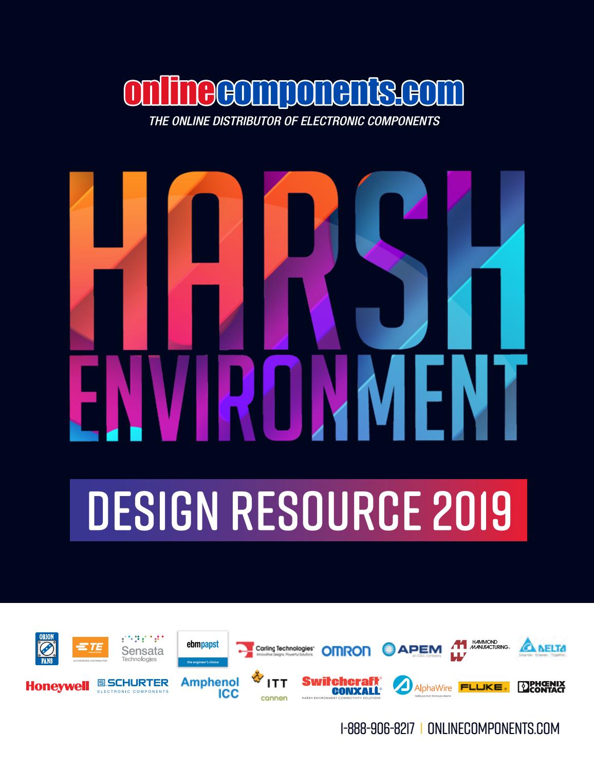Onlinecomponents.com - Harsh Environment Design Resource 2019 by Master ...