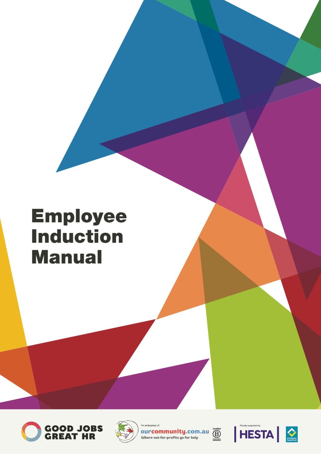 Employee Induction Manual By Our Community Issuu