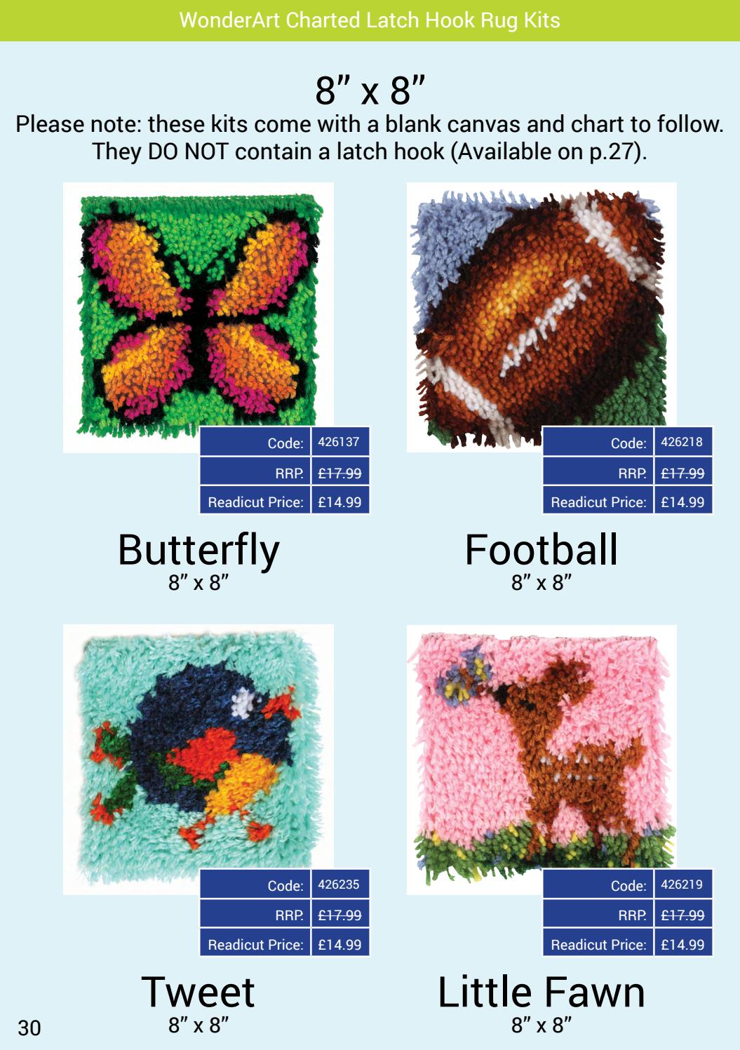 Readicut Latch Hook Rug Kits 2019 by Readicut - Issuu