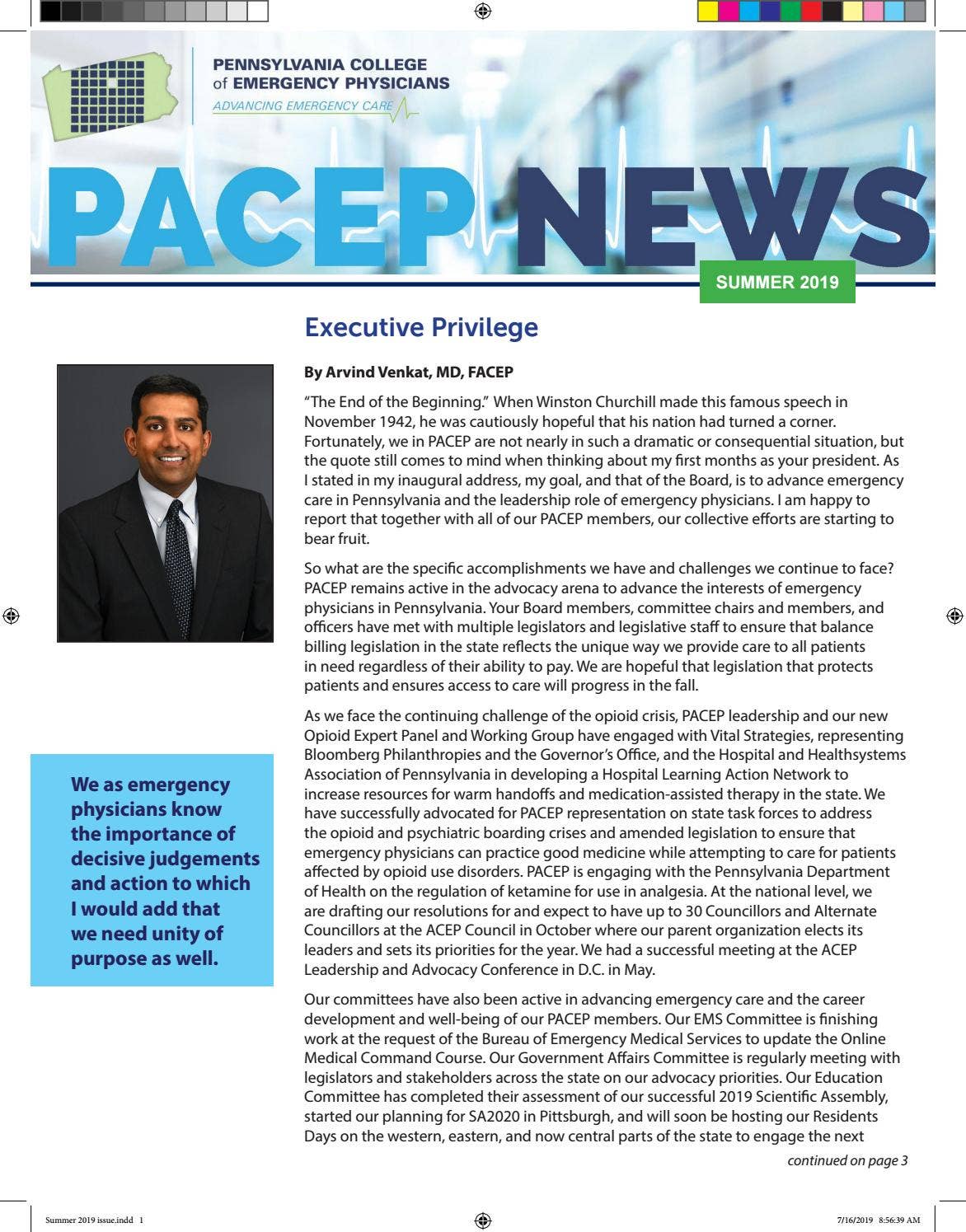 PACEP News - Summer 2019 by TEAM - Issuu