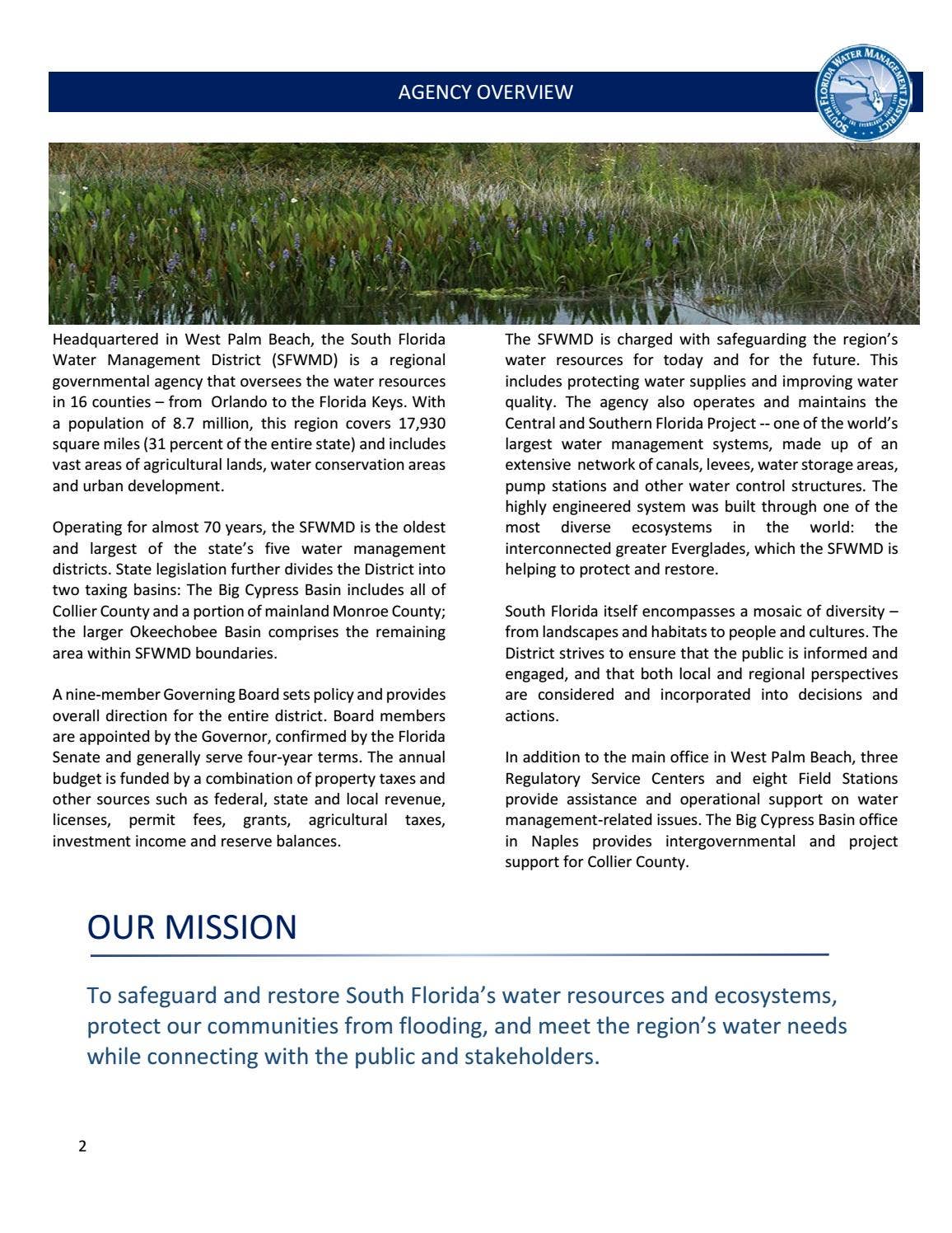 2020-2025 SFWMD Strategic Plan by South Florida Water Management ...