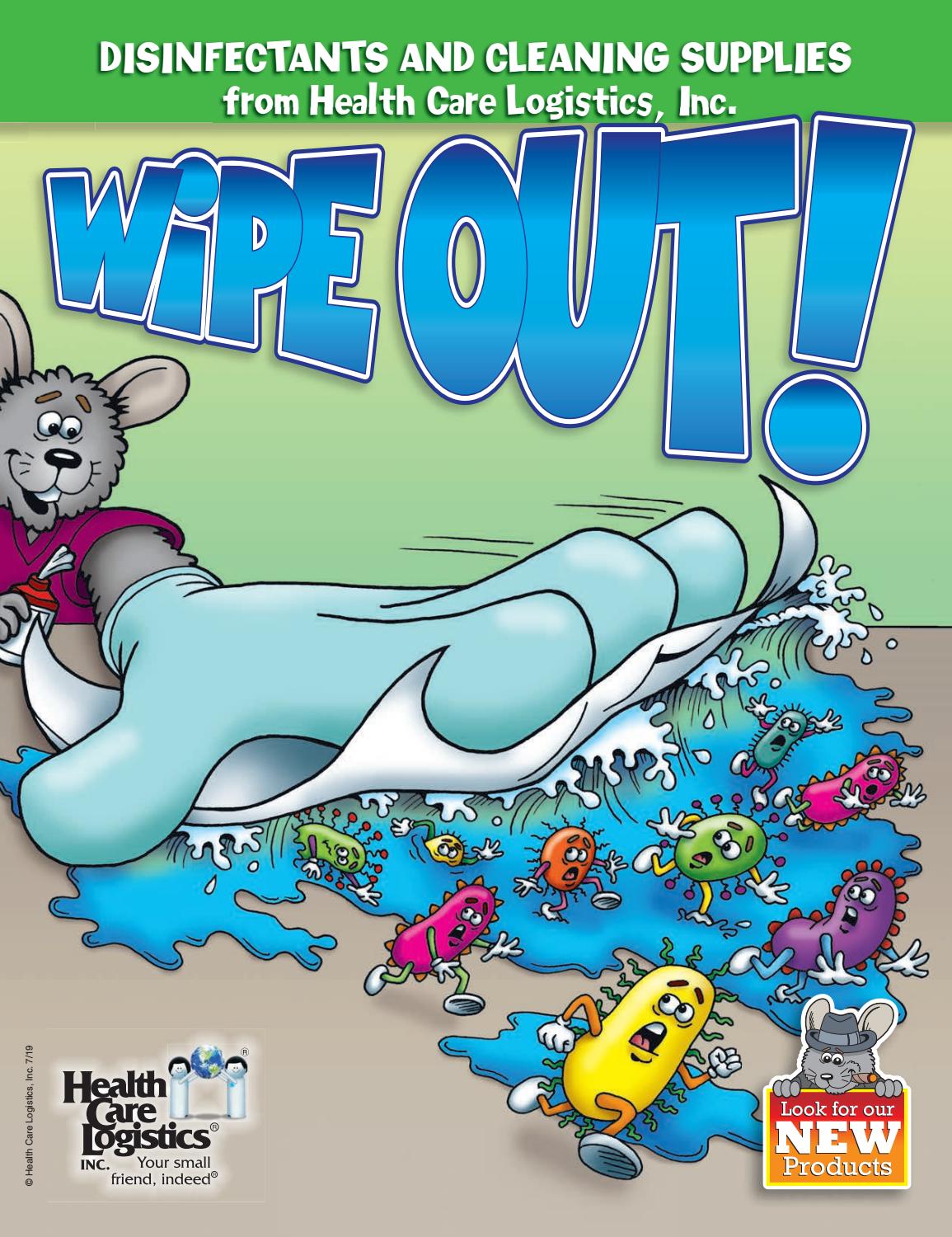 Wipe Out - Disinfectants and Cleaning Supplies by Health Care Logistics ...
