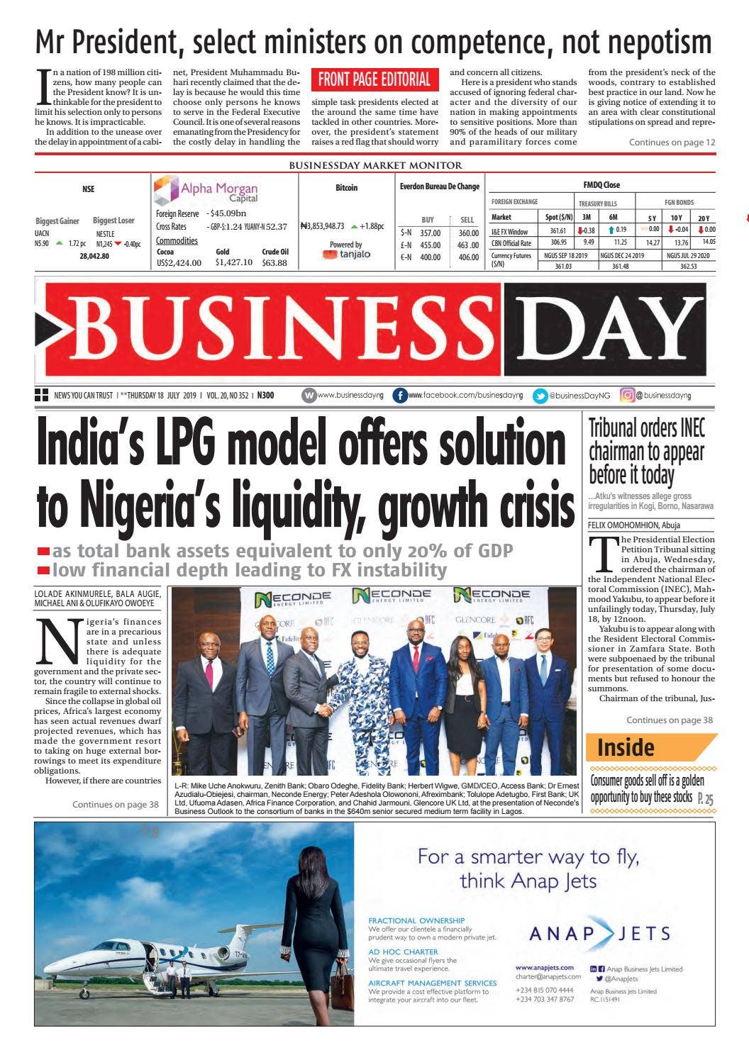 BusinessDay 18 Jul 2019 by BusinessDay - Issuu