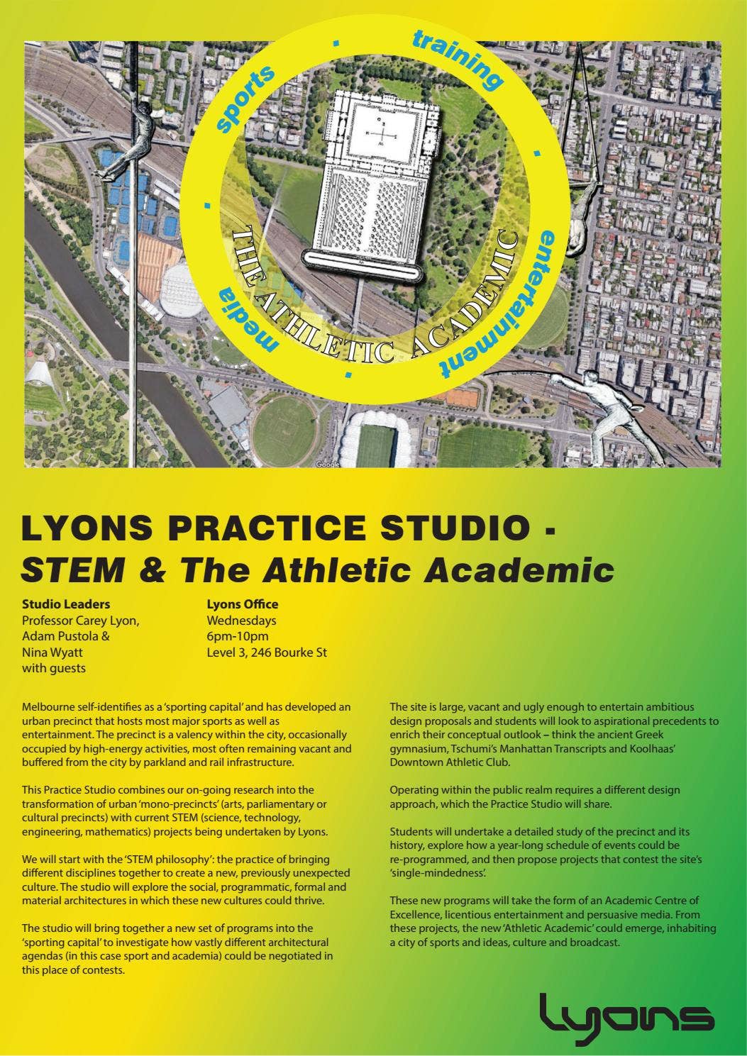 RMIT Master of Architecture Studios Posters, 2019, Semester 2 by RMIT ...