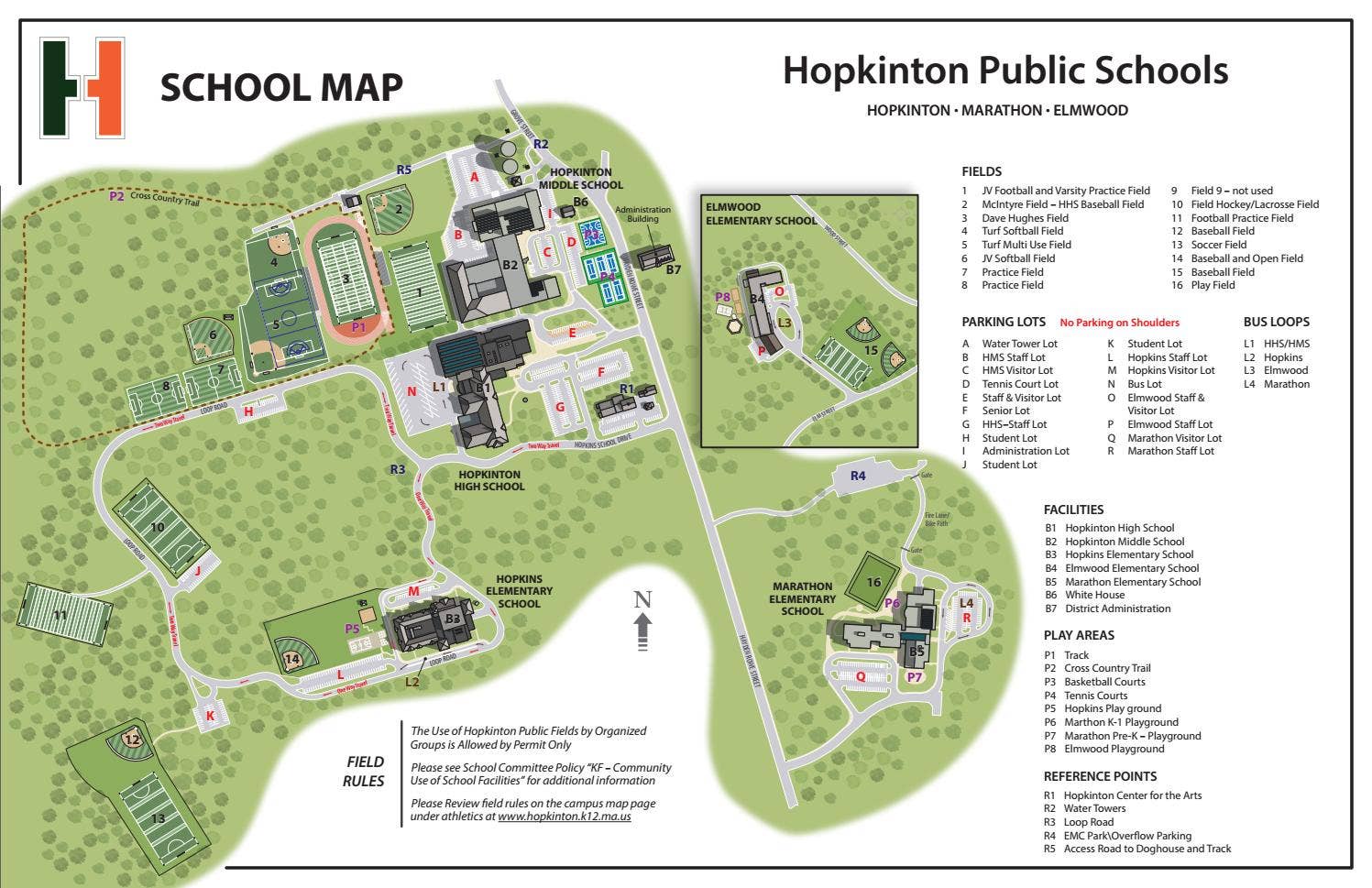 Hopkinton Public Schools Campus Map by Hopkinton Public Schools - Issuu
