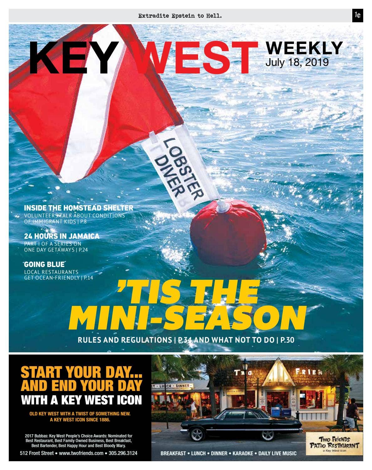 Key West Weekly – 7/18/19 by Keys Weekly Newspapers - Issuu