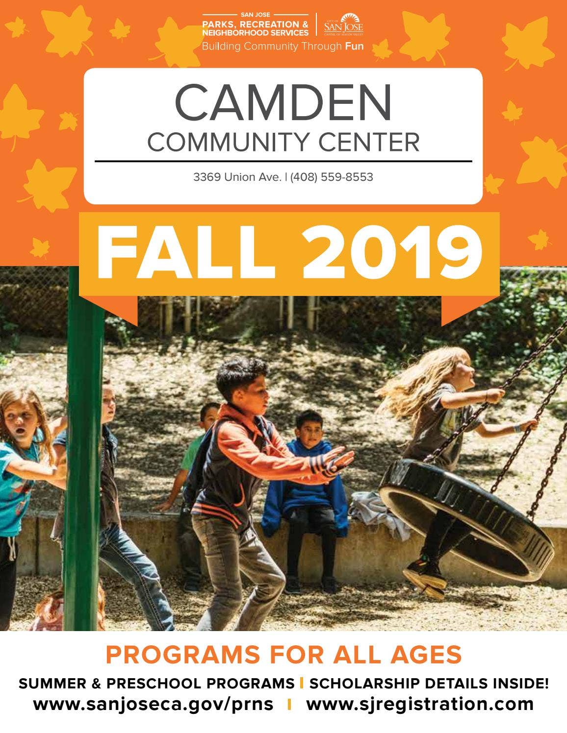 Camden Community Center Fall 2019 Community Activity Guide by San José ...