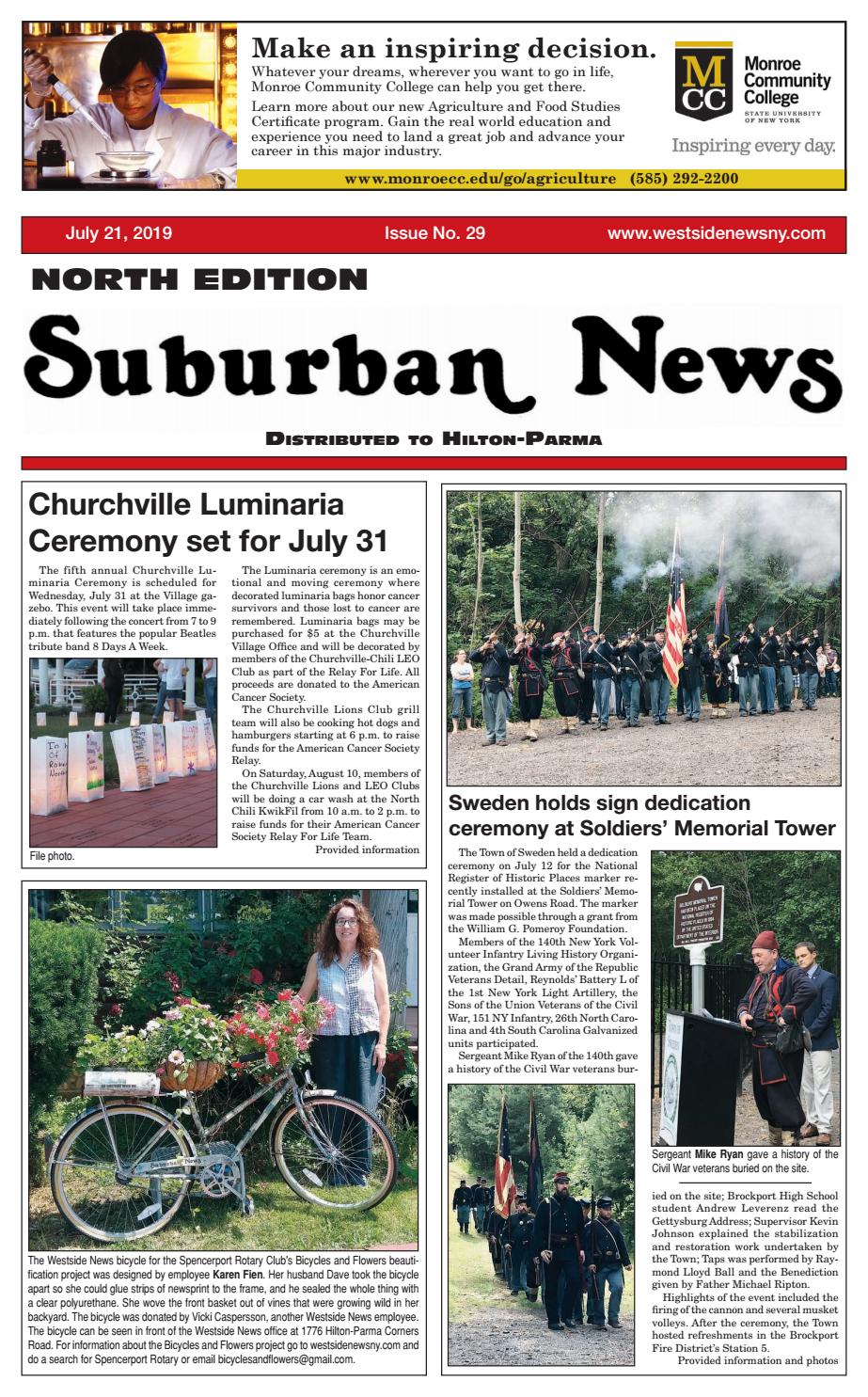 Suburban News North Edition – July 21, 2019 by Westside News Inc. - Issuu
