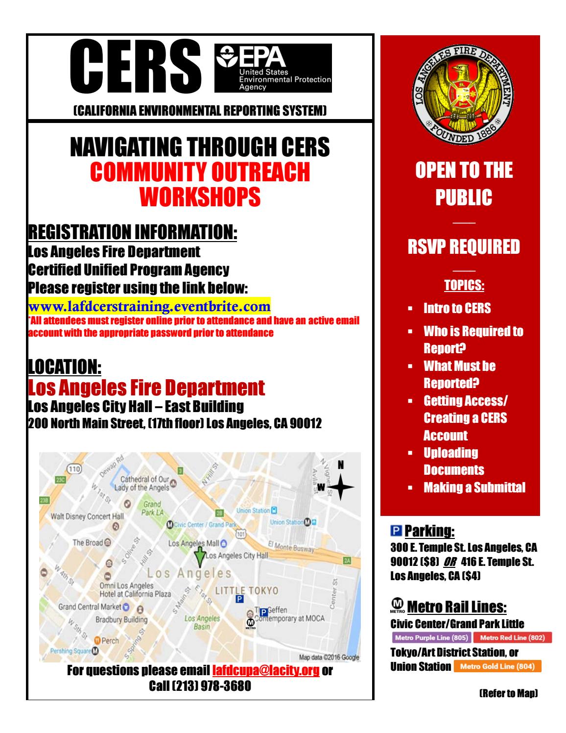 CERS Flyer 7/2019 by Los Angeles Fire Department - Issuu