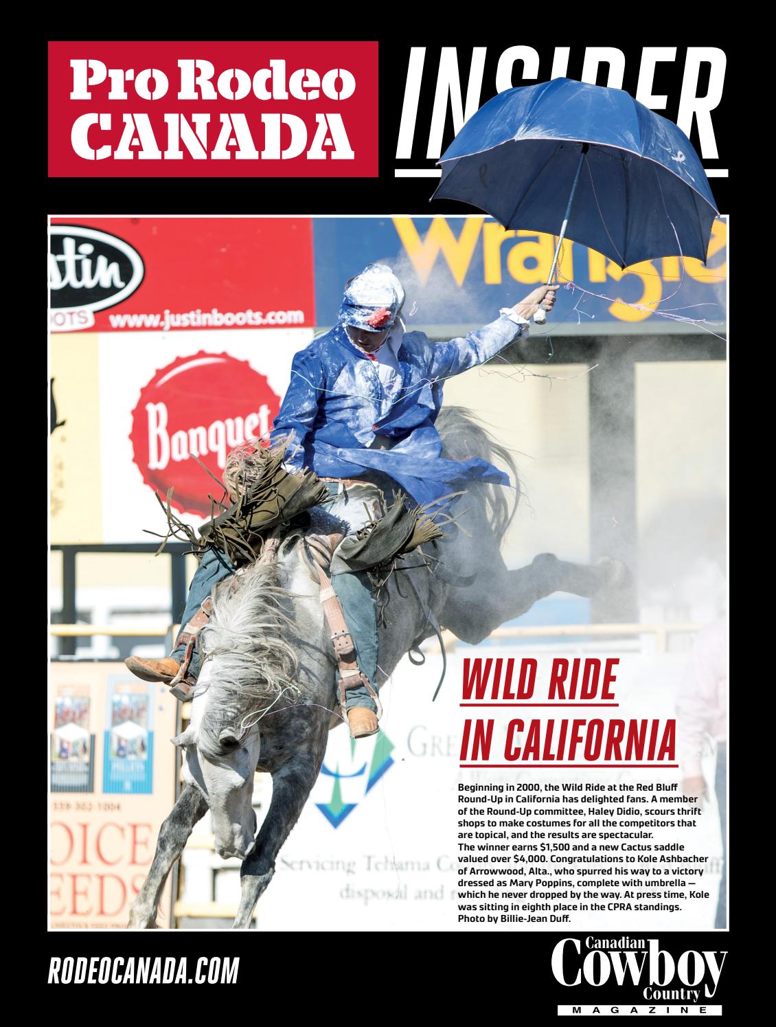 Pro Rodeo Canada Insider - Jun/Jul 2019 by Tanner Young Publishing ...