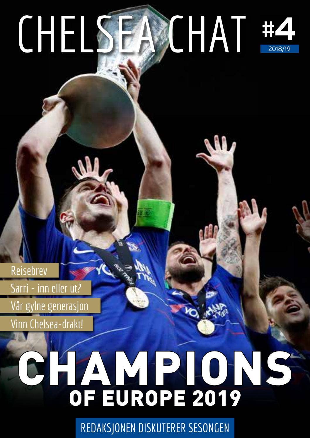 Chelsea Chat #4 2018/19 by Chelsea Supporters Norway - Issuu