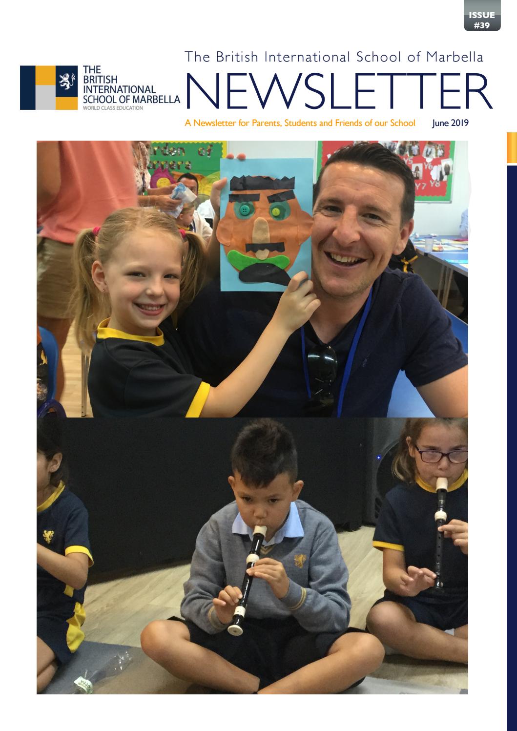 BISM Newsletter - June 2019 by British Schools Foundation - Issuu