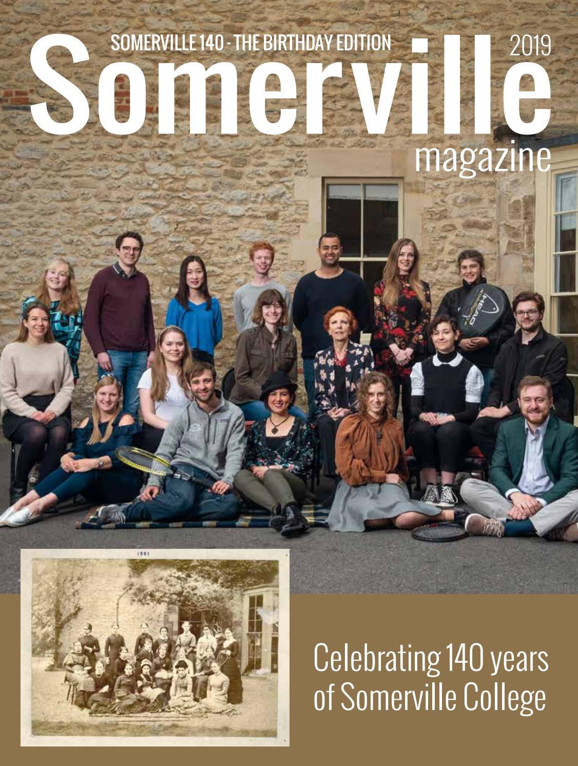 Somerville Magazine 2019 by Somerville College - Issuu