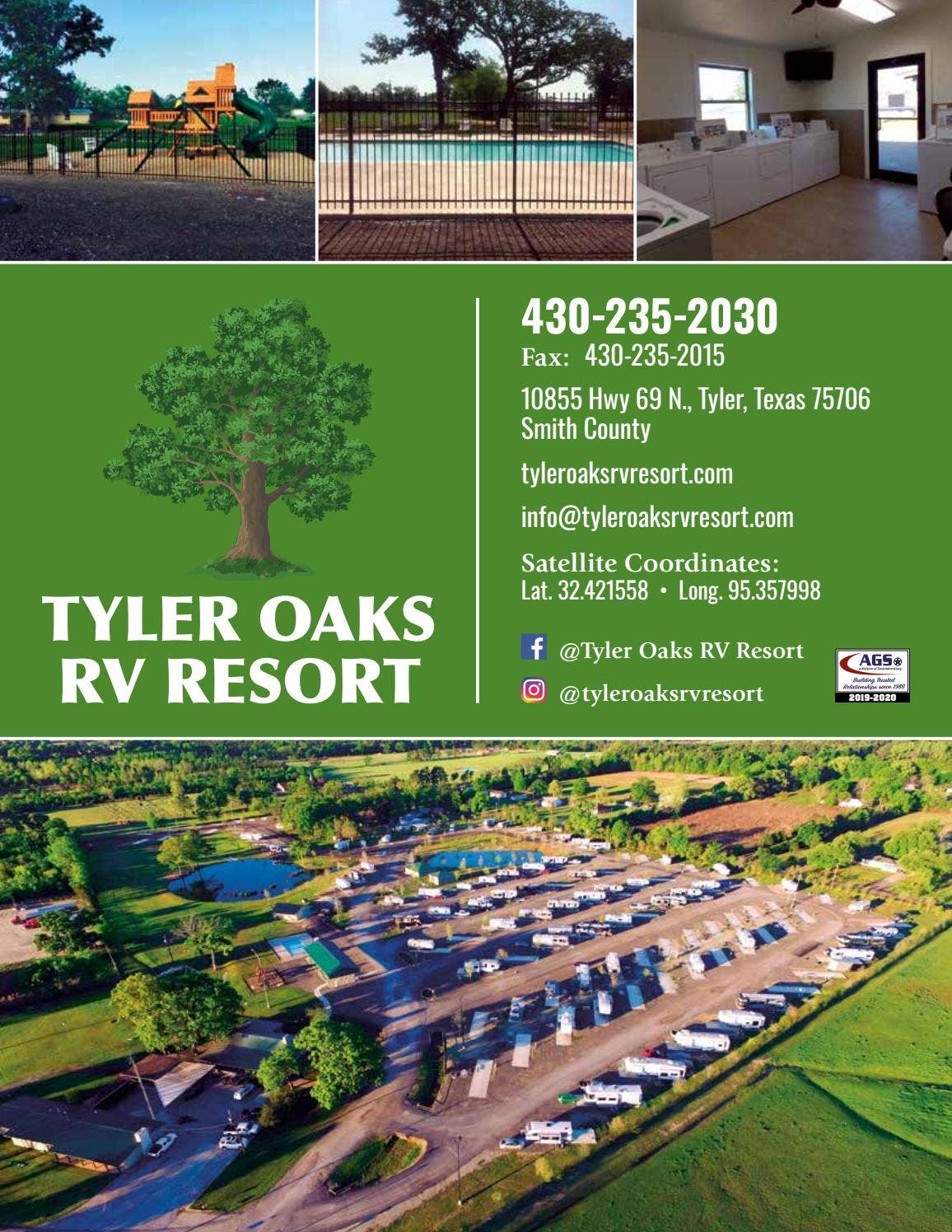 Tyler Oaks RV Resort by AGS/Texas Advertising - Issuu