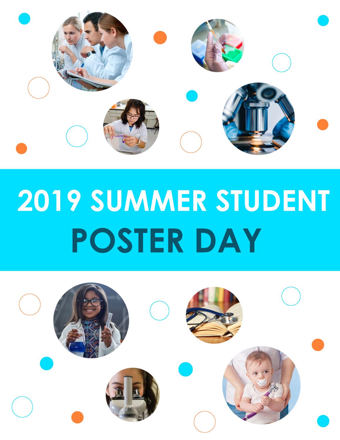2019 - Summer Student Poster Day by BC Children's Hospital Research - Issuu