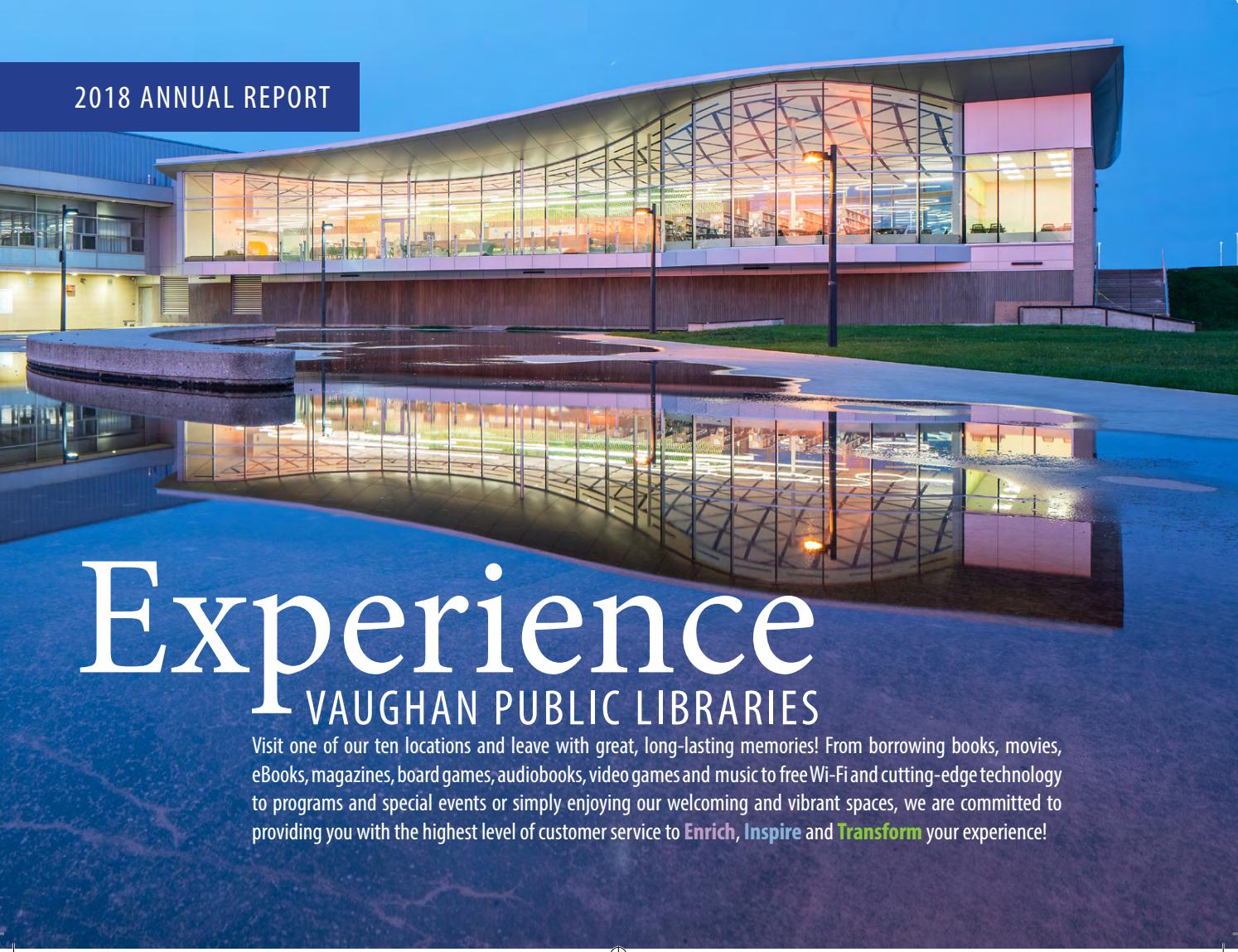 Experience Vaughan Public Libraries by Vaughan Public Libraries - Issuu