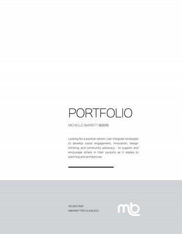 Michelle Barrett Portfolio by Michelle Barrett - Issuu
