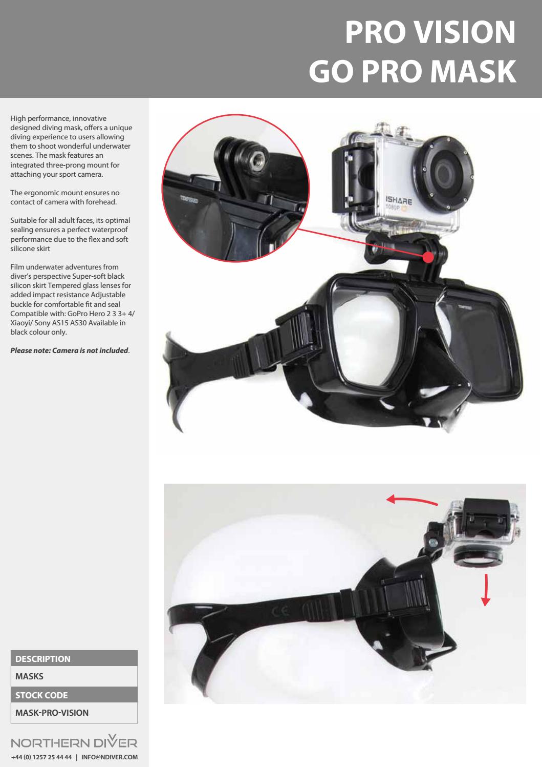 Pro Vision Mask Data Sheet By Northern Diver by Northern Diver UK - Issuu