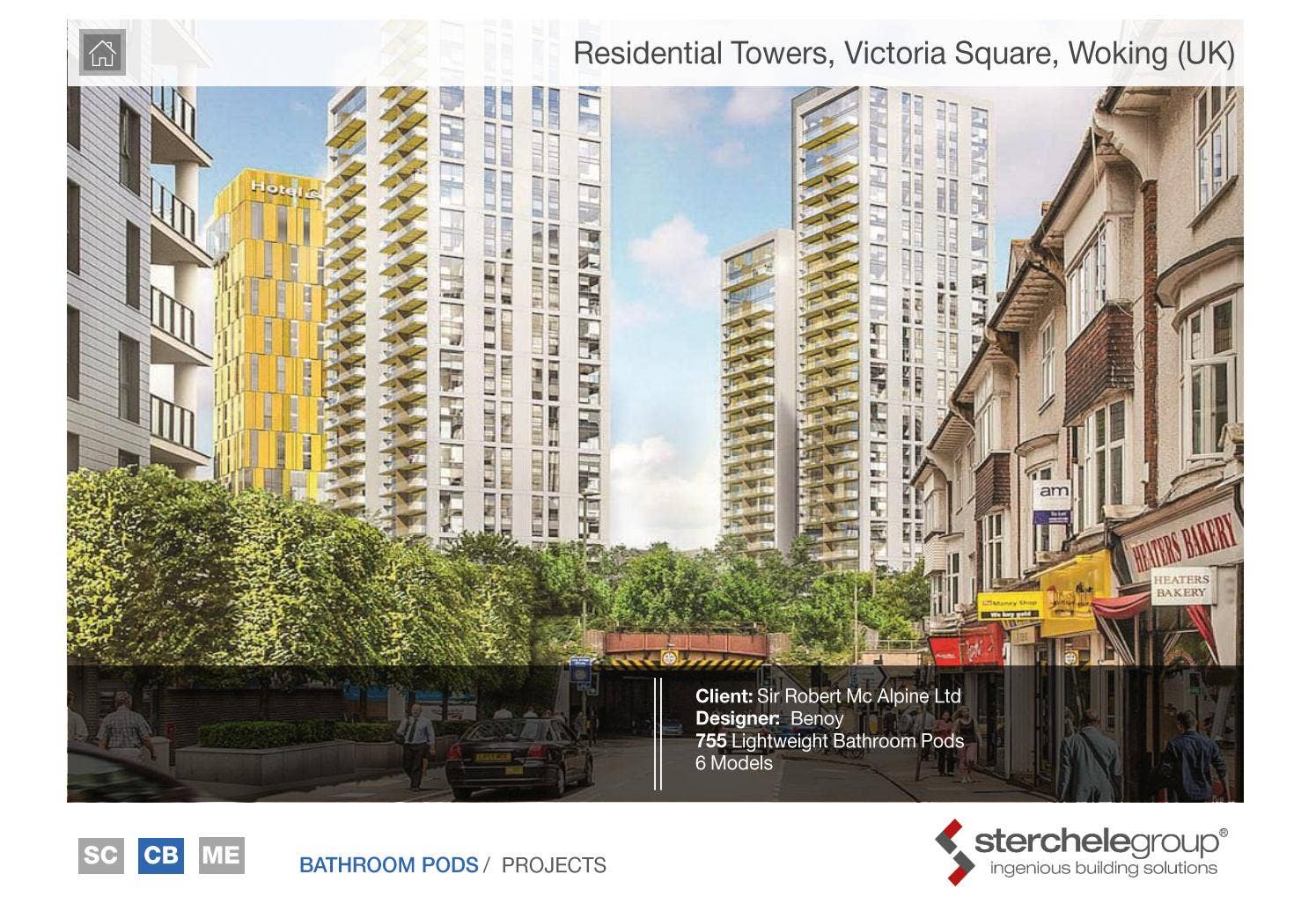 Residential Towers, Victoria Square, Woking (UK) by StercheleGroup® - Issuu