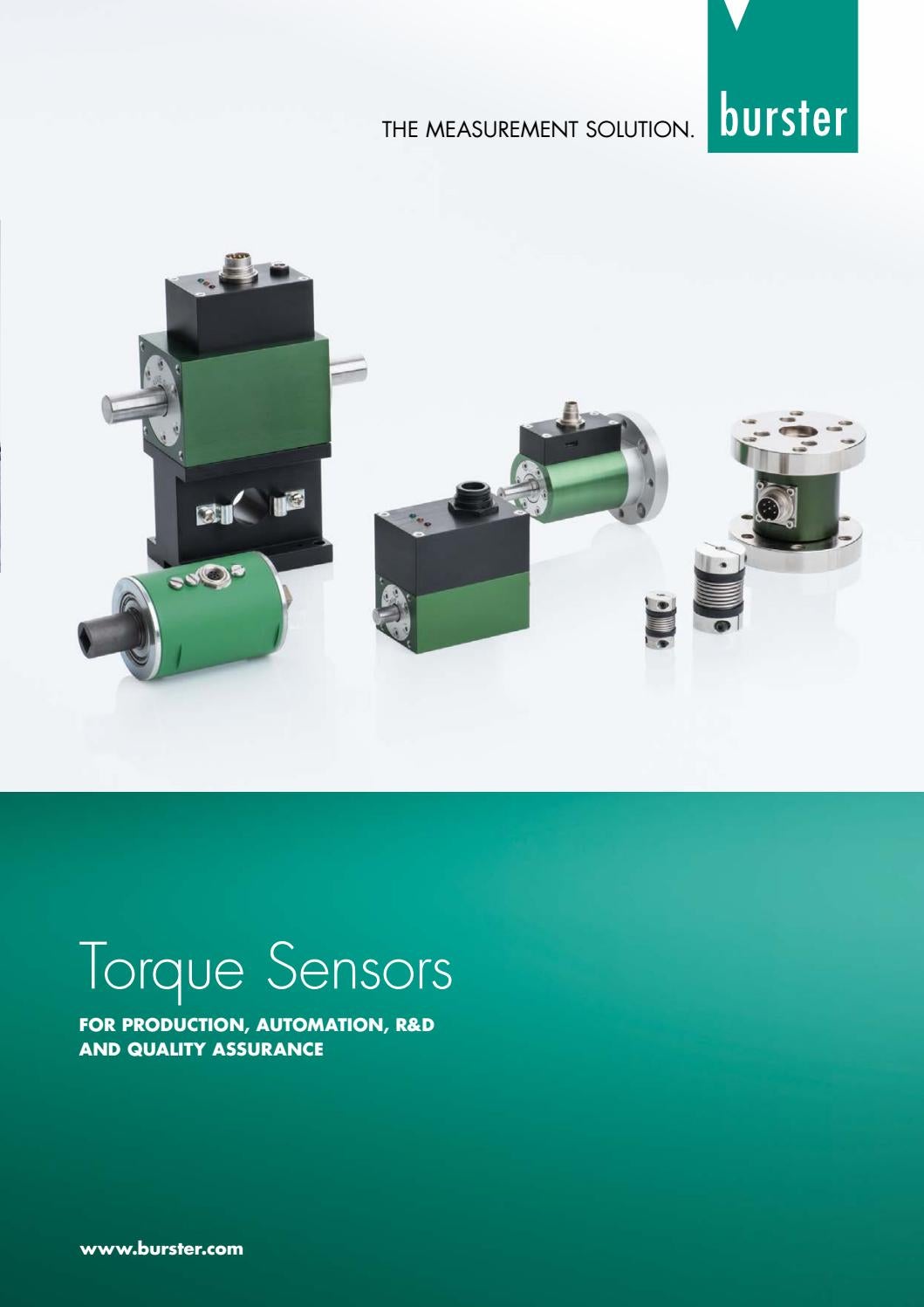 Burster - Torque Sensors by Max Value Technology - Issuu