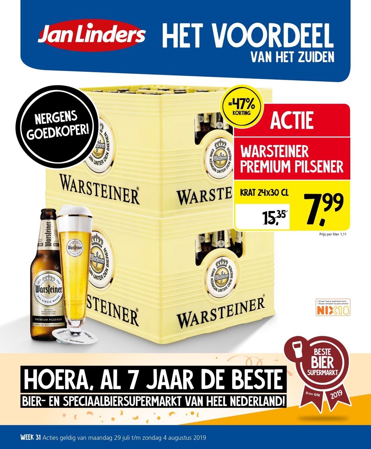 Folder week 31 by Jan Linders Supermarkten - Issuu