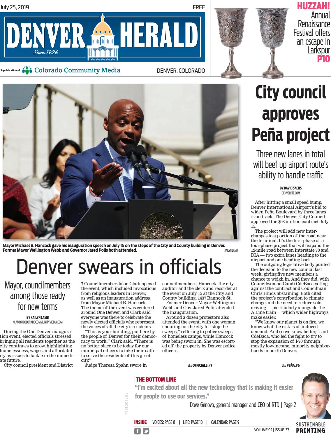 Denver Herald Dispatch 0725 by Colorado Community Media - Issuu