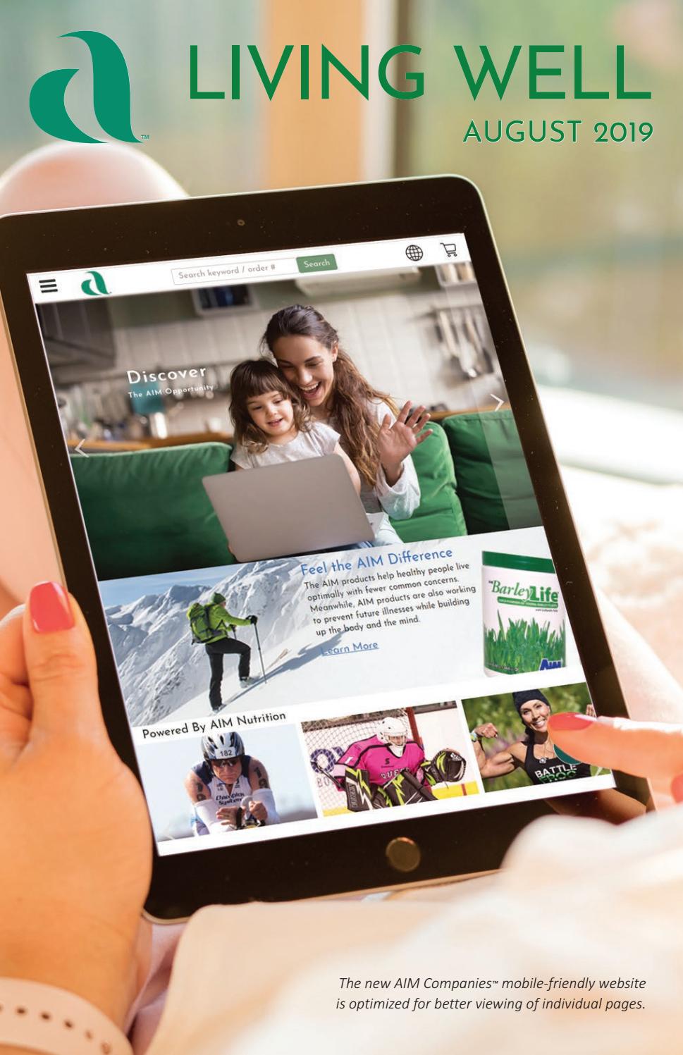 Living Well – August 2019 by The AIM Companies - Issuu