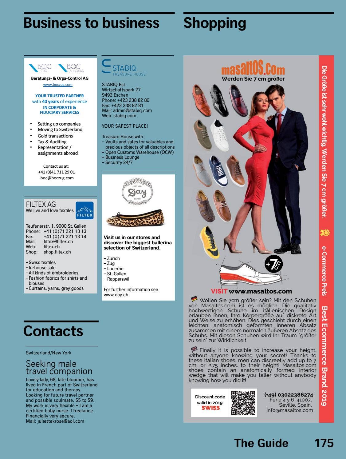 SWISS Magazine July/August 2019 - Boston by Swiss International Air ...
