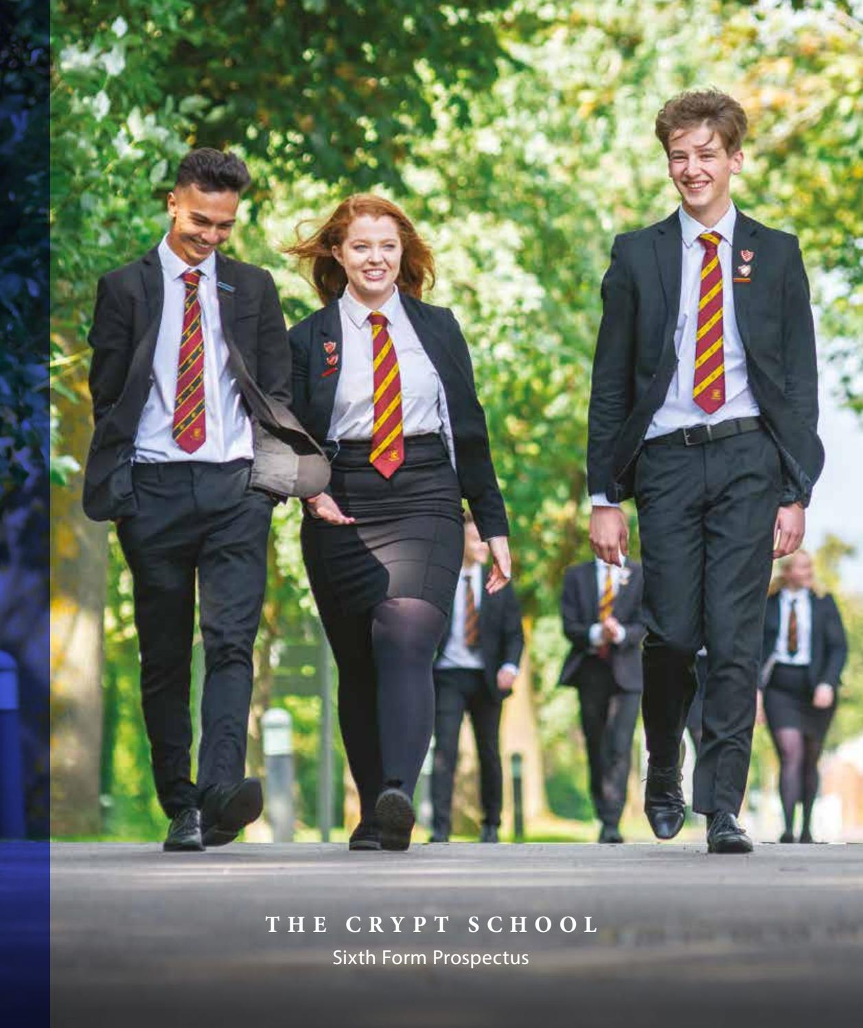 The Crypt School Sixth Form Prospectus by The Crypt School - Issuu