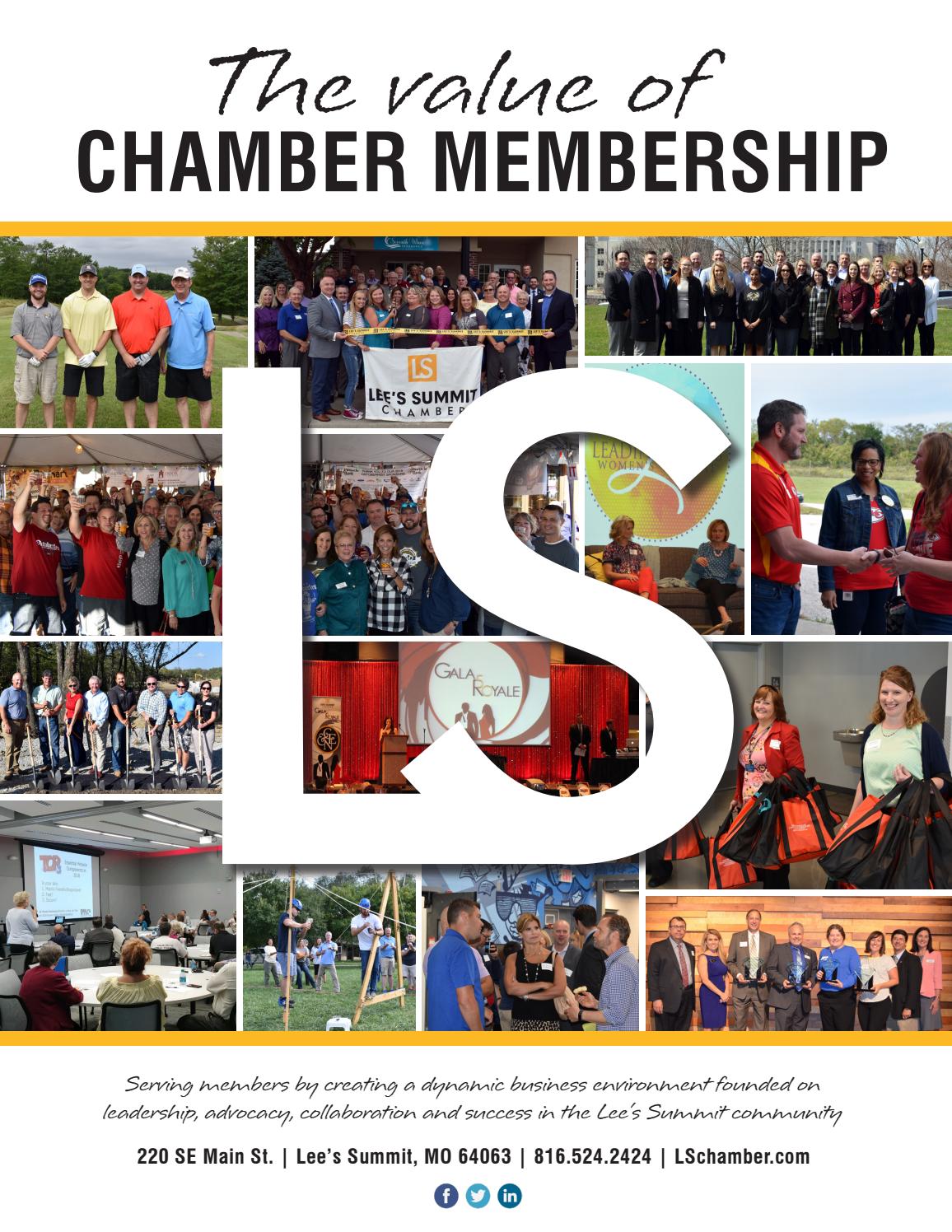 Value of Chamber Membership 2019 by Lee's Summit Chamber of Commerce ...
