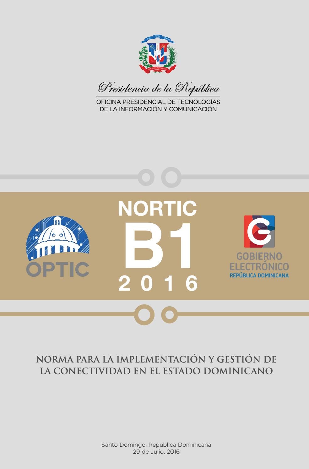 NORTIC B1:2016 by OGTIC - Issuu