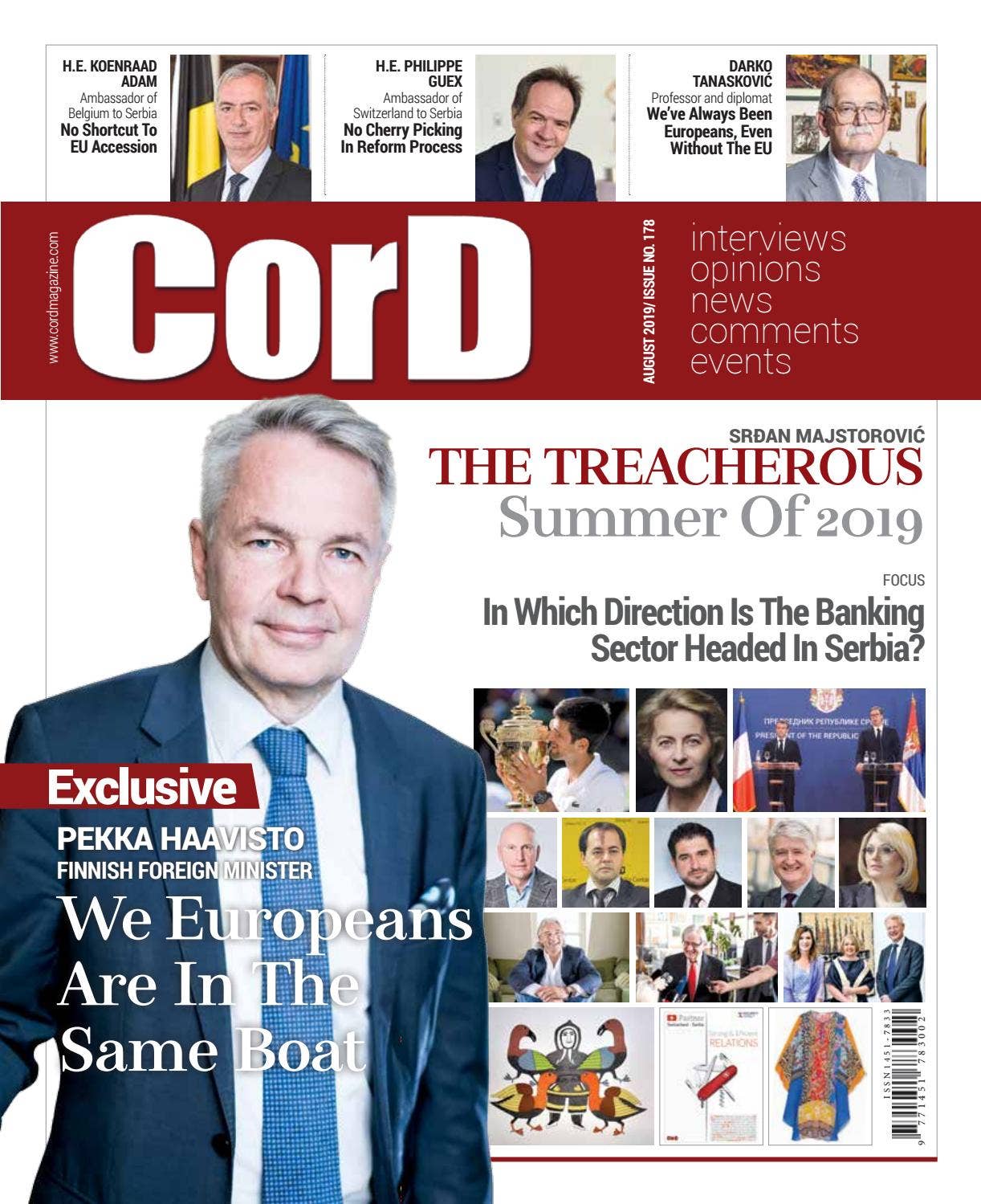 CorD Magazine, August 2019, issue no. 178 by CorD Magazine - Issuu