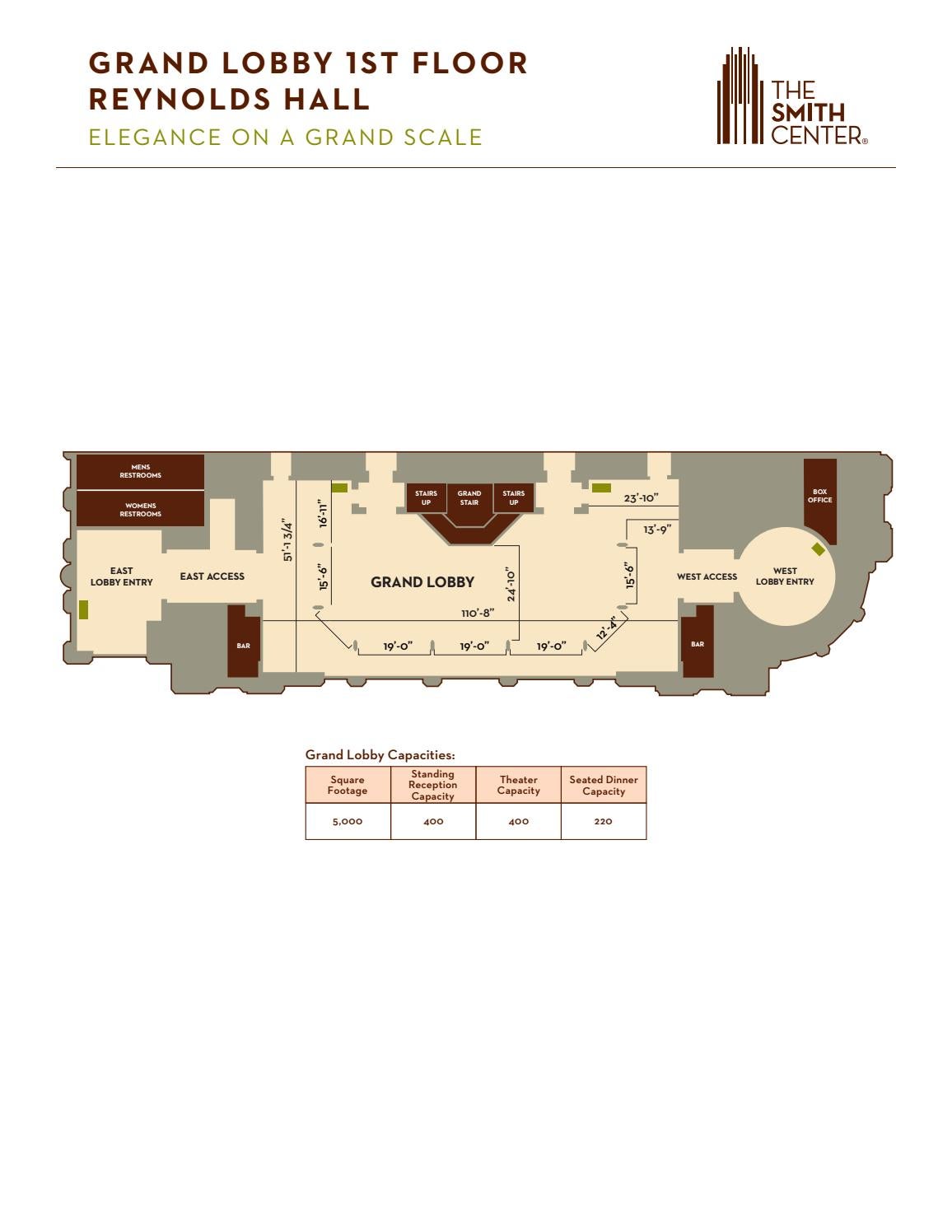 Grand Lobby 1st Floor by The Smith Center - Issuu