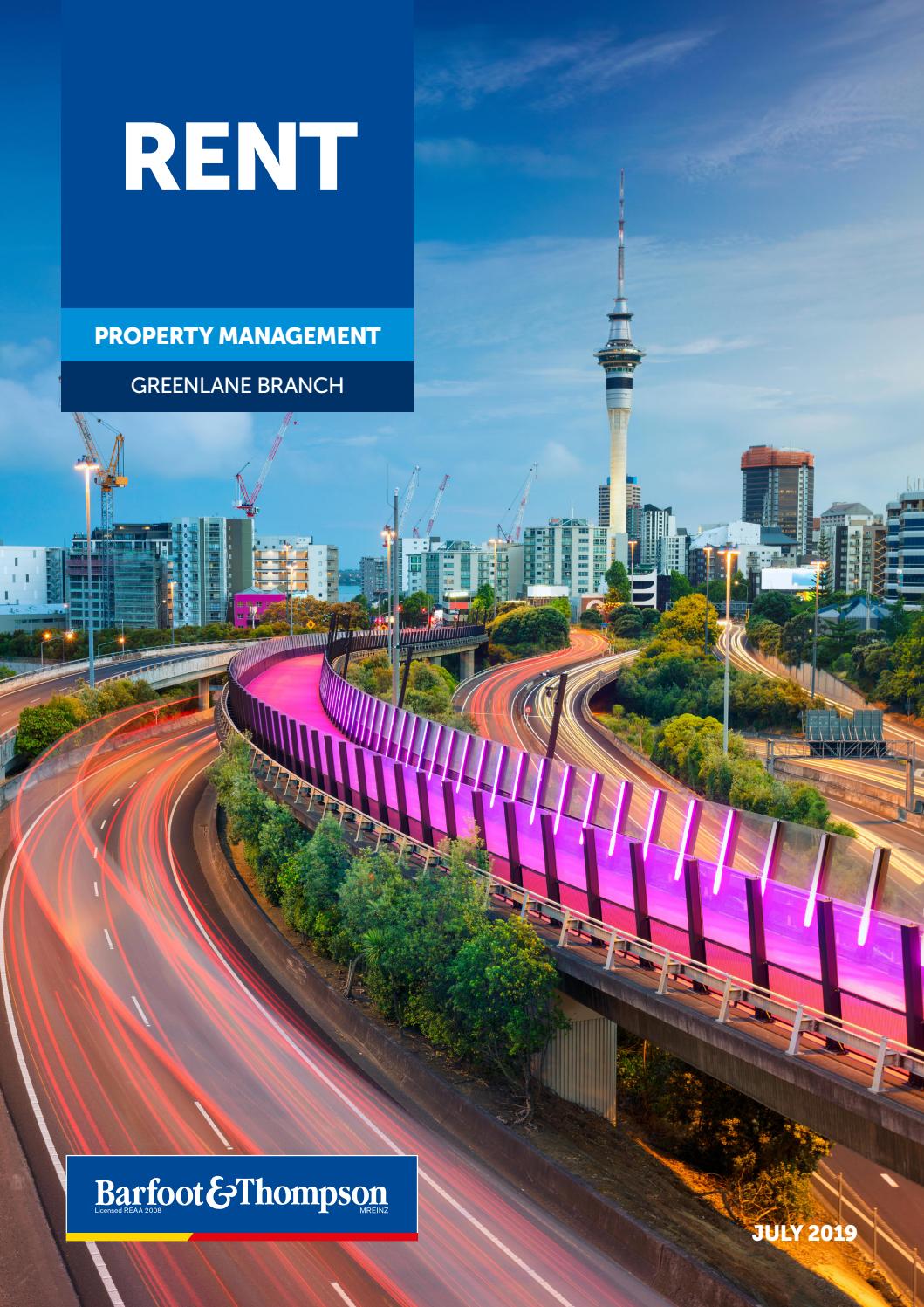 Barfoot & Thompson - Property Management Greenlane by ...