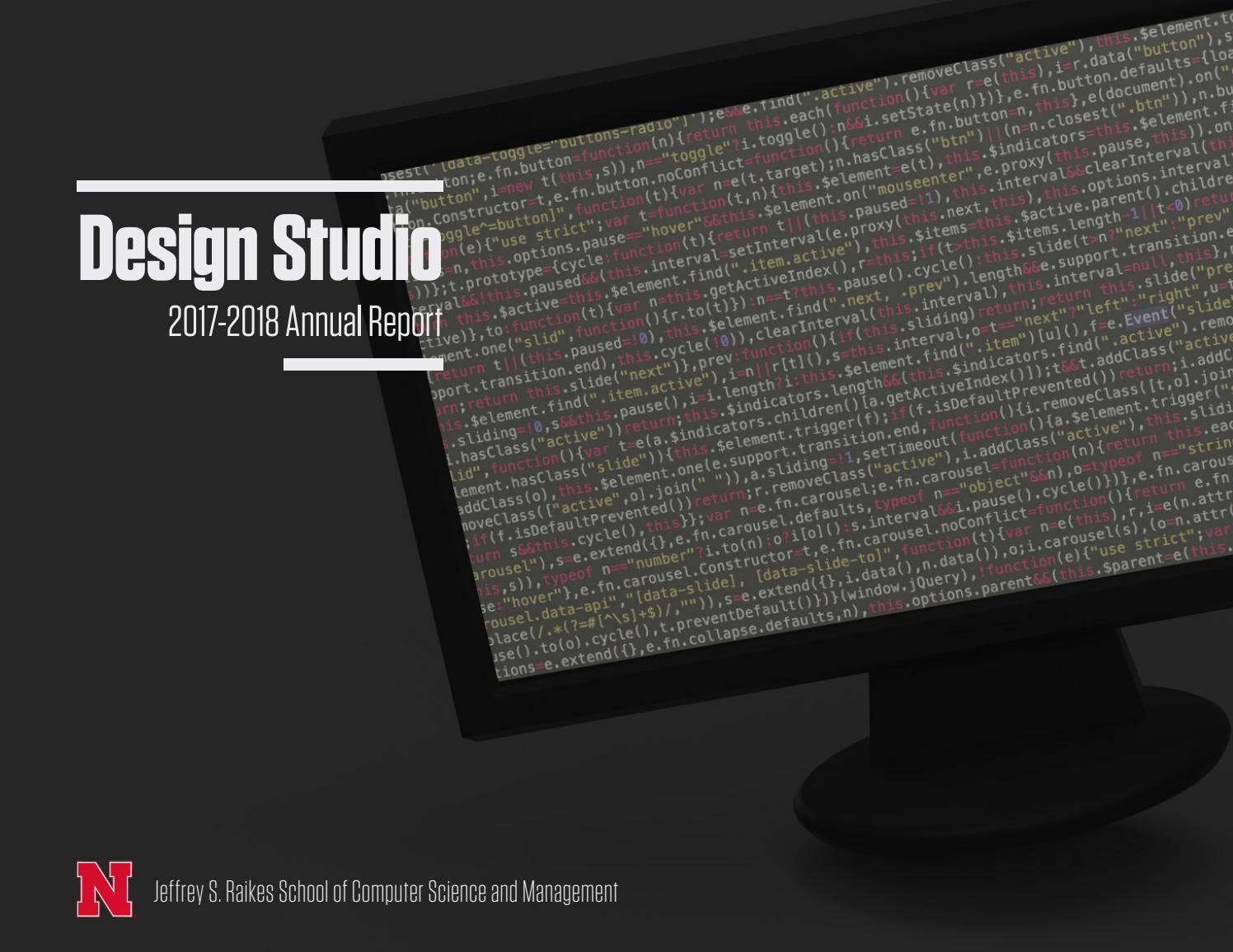 UNL Computer Science & Engineering Senior Design 2017-2018 Year In ...