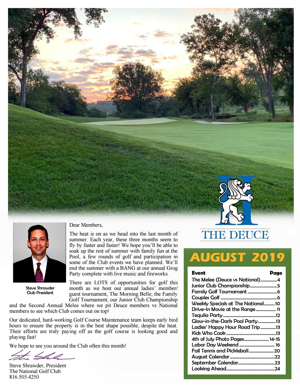 August 2019 at The Deuce Golf Club by Loch Lloyd Country Club - Issuu
