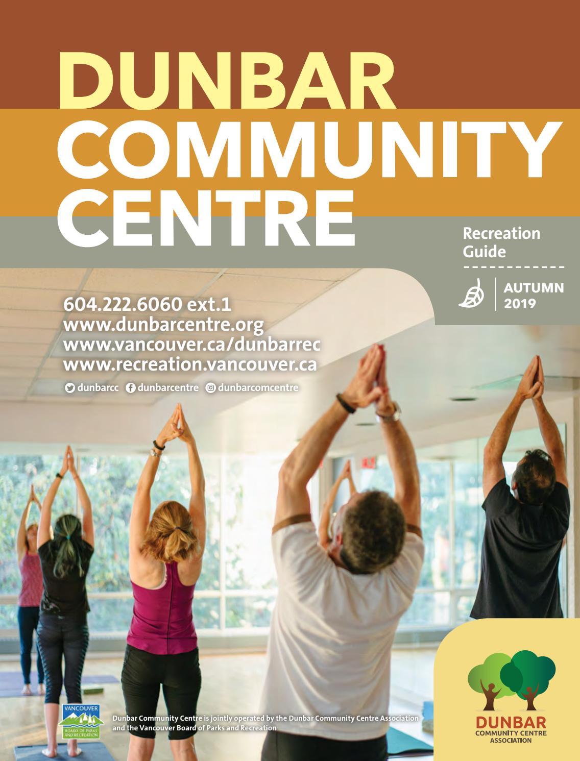 Fall Program Guide by Dunbar Community Centre - Issuu