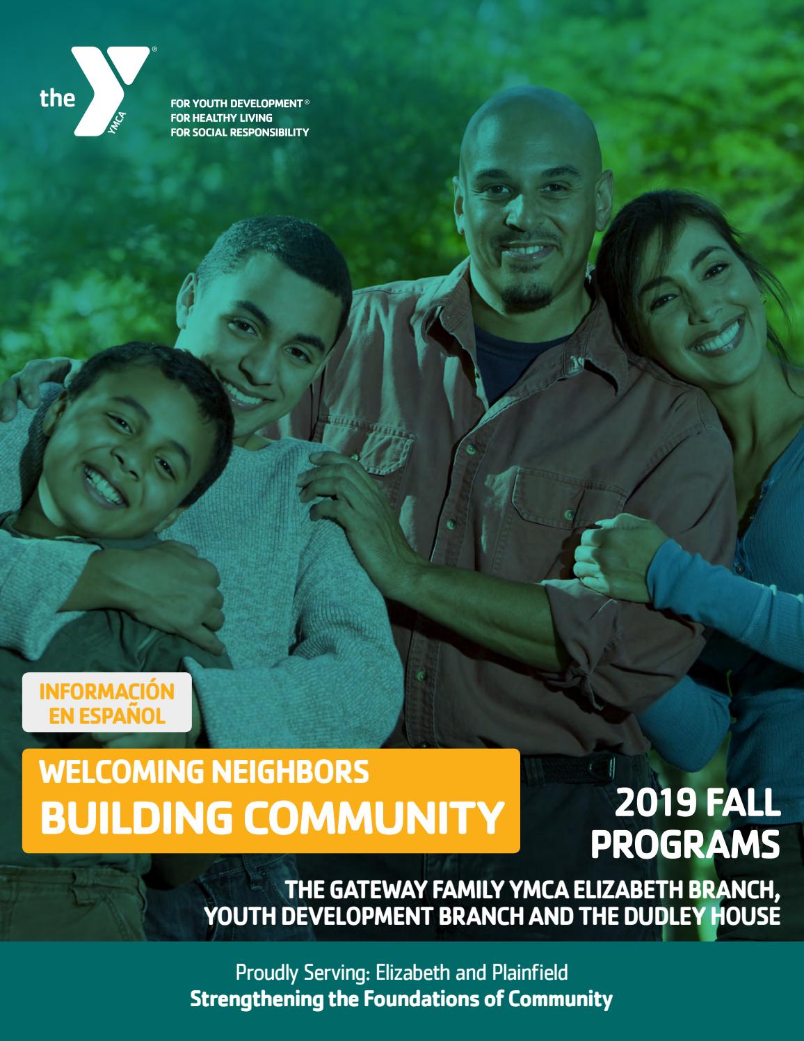 The Gateway Family YMCA - Elizabeth Branch Fall 2019 Program Guide by The Gateway Family YMCA ...