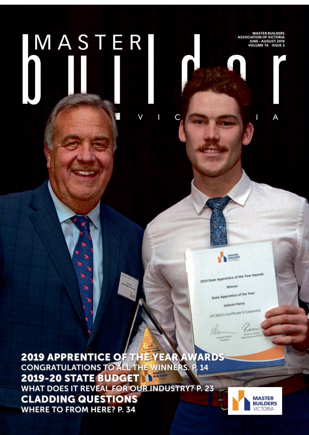 Master Builder Victoria June July 2019 by News Corp Custom Publishing ...