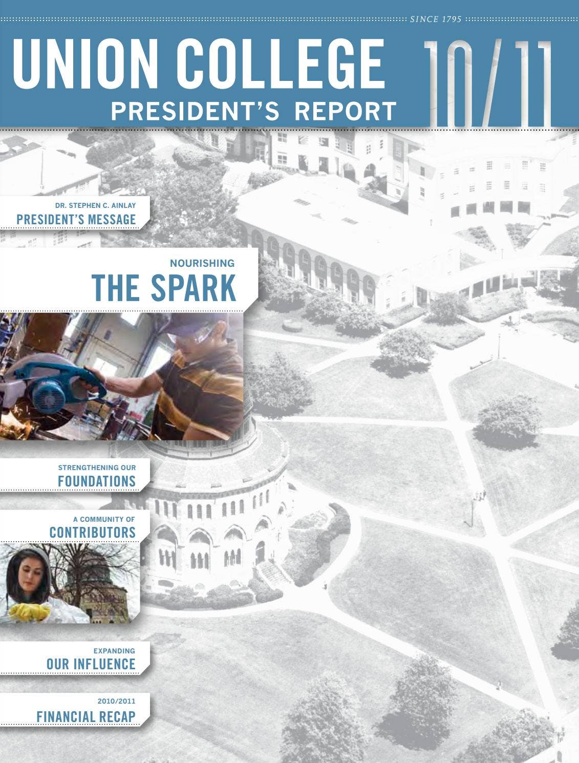 2010-2011 Union College President's Report by Union College - Issuu