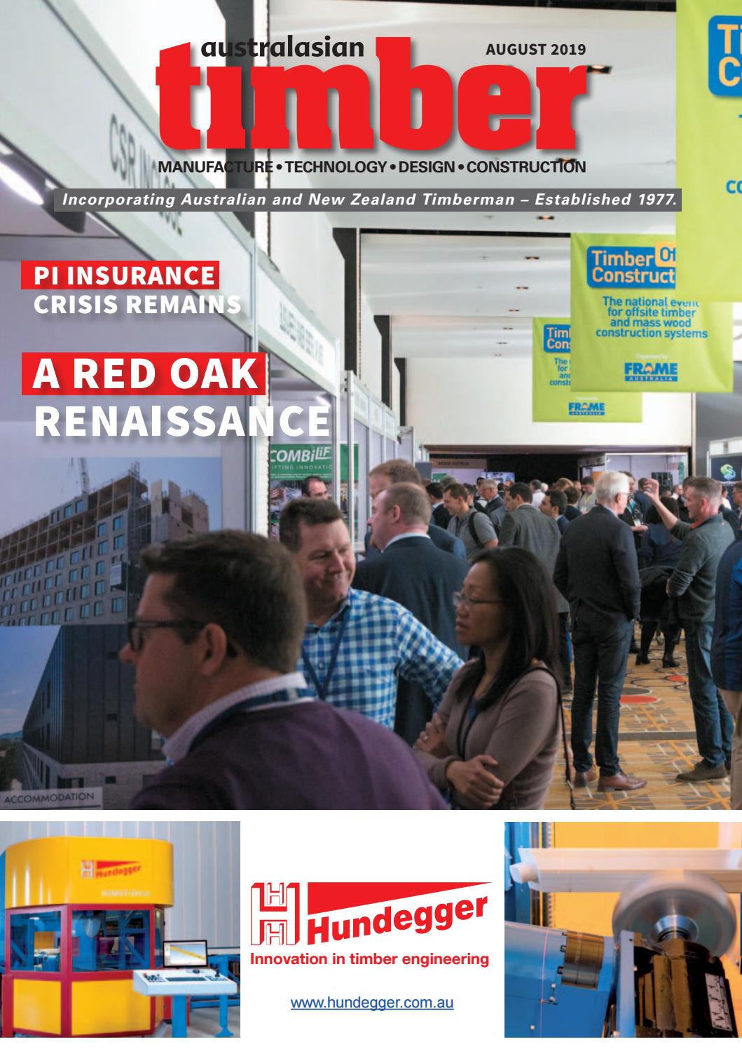 Australasian Timber Magazine - August 2019 by Provincial Press Group ...