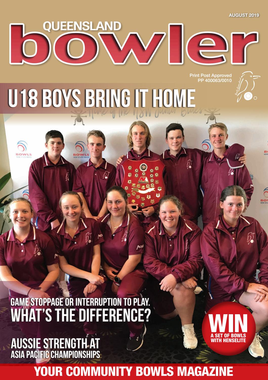 August 2019 by Queensland Bowler - Issuu