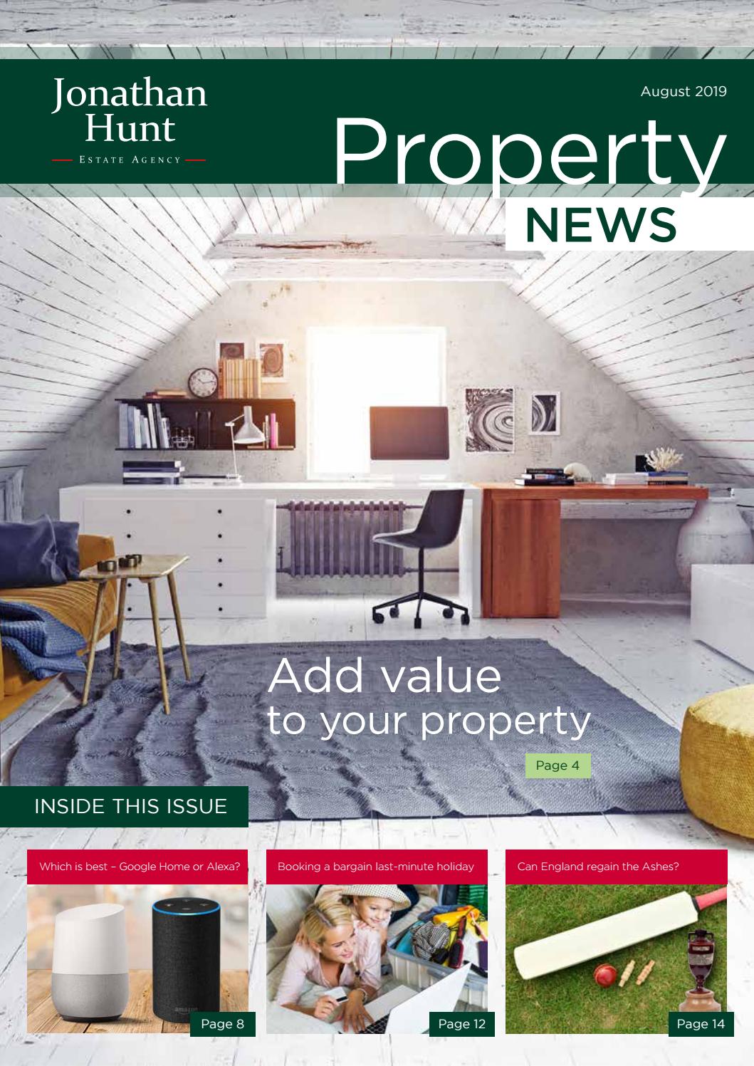 Jonathan Hunt - August 2019 by thepropertycollection - Issuu
