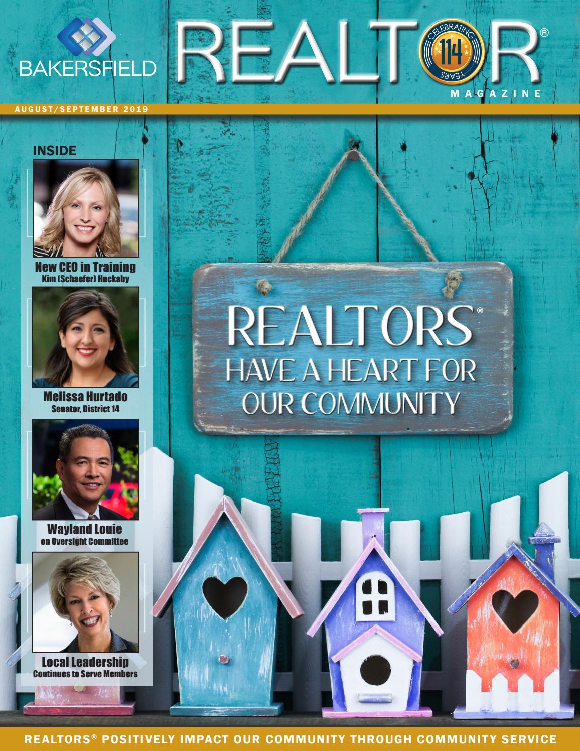 Realtor Magazine August September 2019 by Bakersfield Association of ...